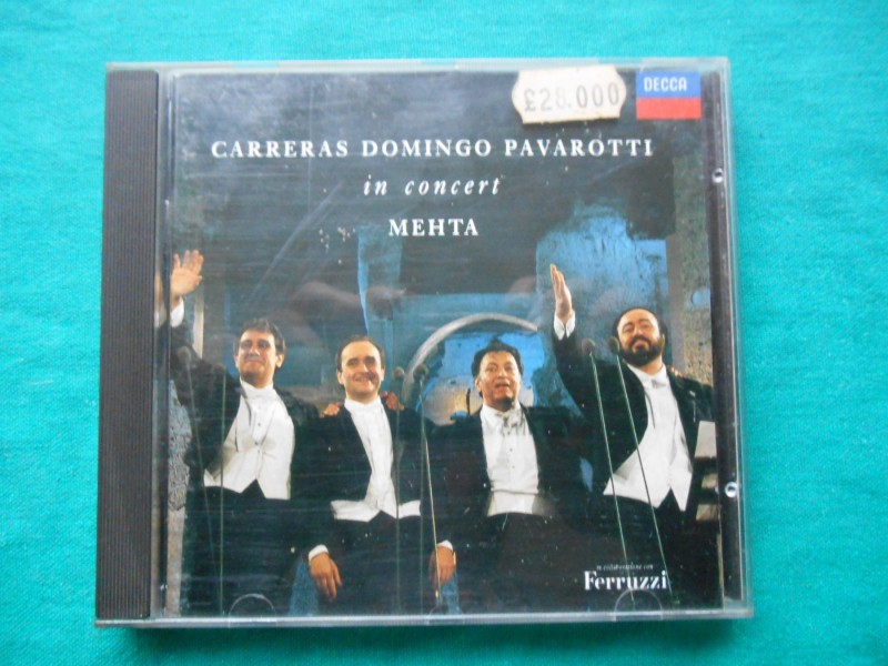 carreras, domingo, pavarotti 1990