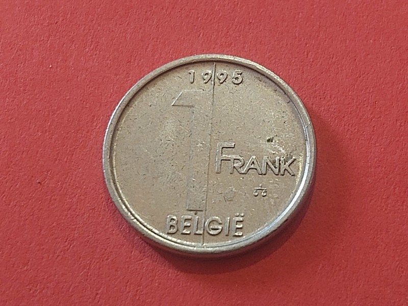 Belgija - 1 franc 1996 god