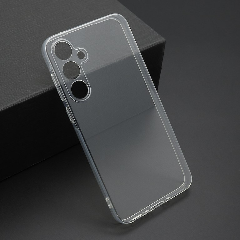 Futrola ULTRA TANKI PROTECT silikon za Samsung A356B Galaxy A35 5G providna (bela)