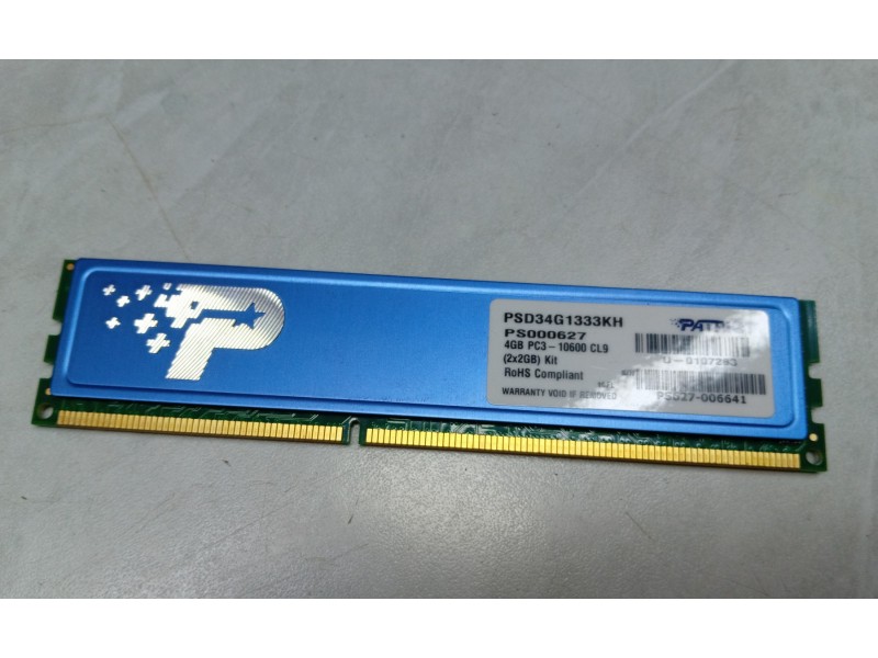 2gb ddr3 1333 mhz patriot ispravna