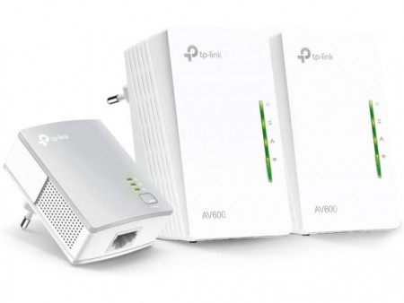 TP-LINK AV600 Powerline TL-WPA4220 TKIT (3 uređaja u paketu)