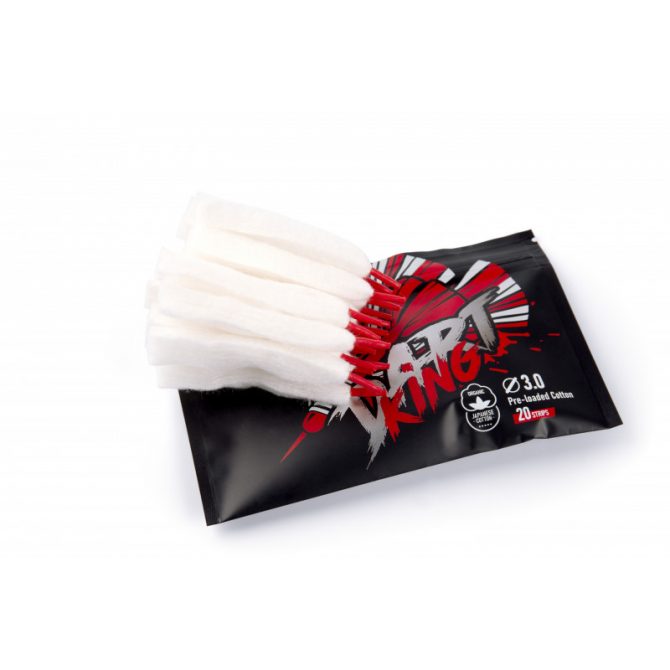 Coil Master Dart King Cotton organska vata