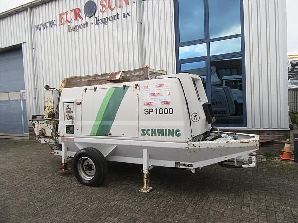 SCWING SP1800 D stacionarna betonska pumpa
