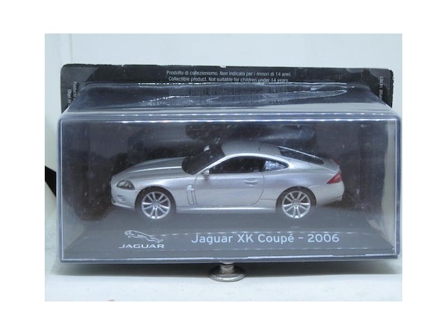 1:43 altaya supercars jaguar XK coupe