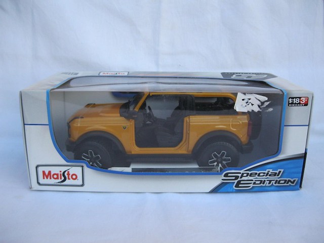 1:18 maisto ford bronco badlands