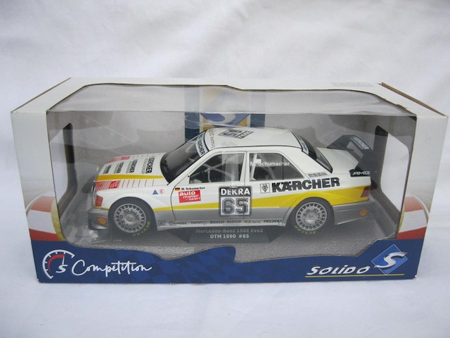 1:18 solido mercedes 190E evoII