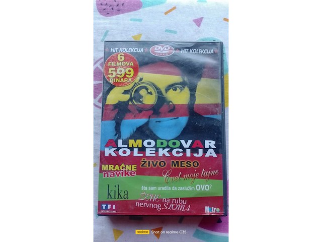 3 DVD ALMODOVAR KOLEKCIJA - SEST FILMOVA