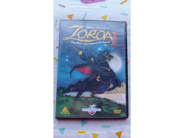 DVD CRTANI FILM - NOVE AVANTURE ZOROA 01