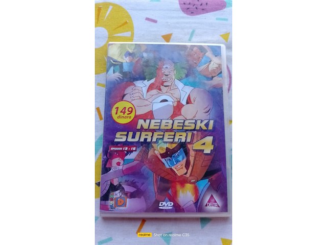 DVD CRTANI FILM - NEBESKI SURFERI 04