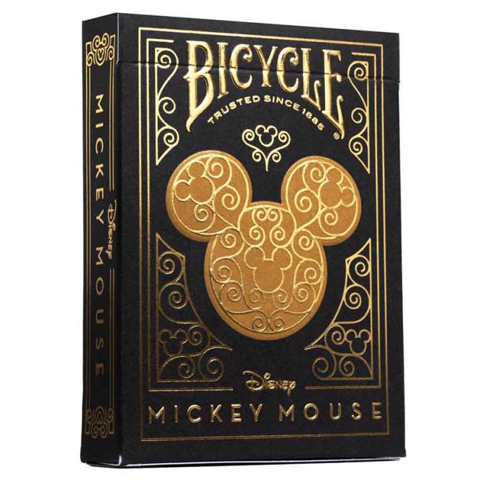 Karte Bicycle Ultimates - Black and Gold Mickey