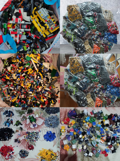 LEGO kocke 7,4kg