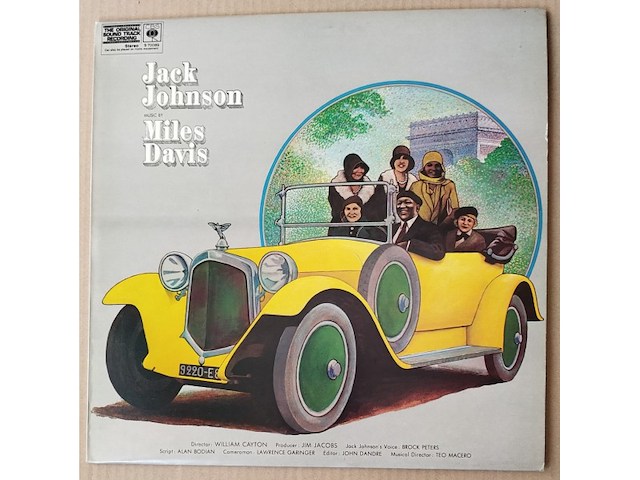 Miles Davis - Jack Johnson (LP HOLLAND)