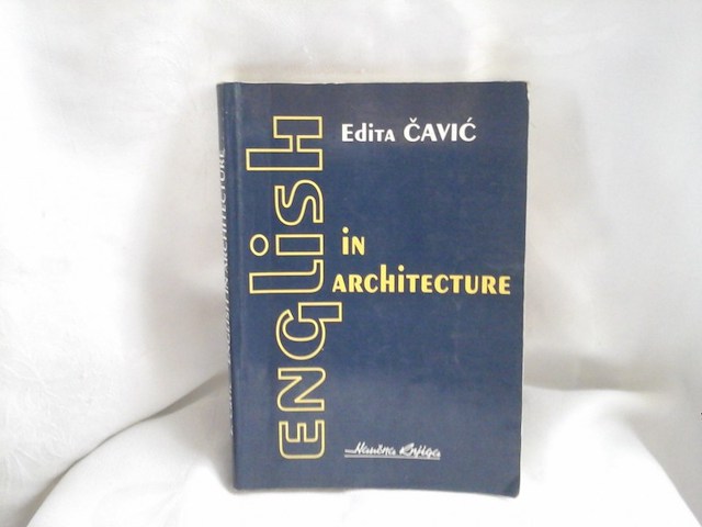 English in architecture Edita Čavić