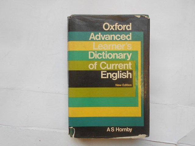 Oxford advanced learner s dictionary of current english