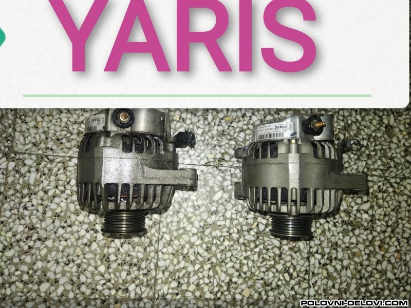 Toyota Yaris Alternator Elektrika I Paljenje