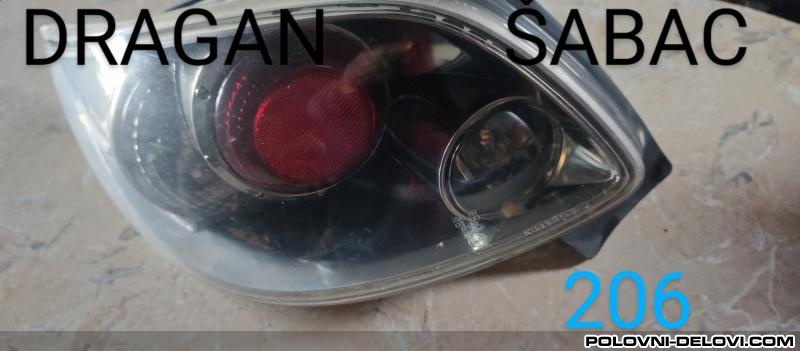 Peugeot 206 Stop Svetlo Levo Svetla I Signalizacija