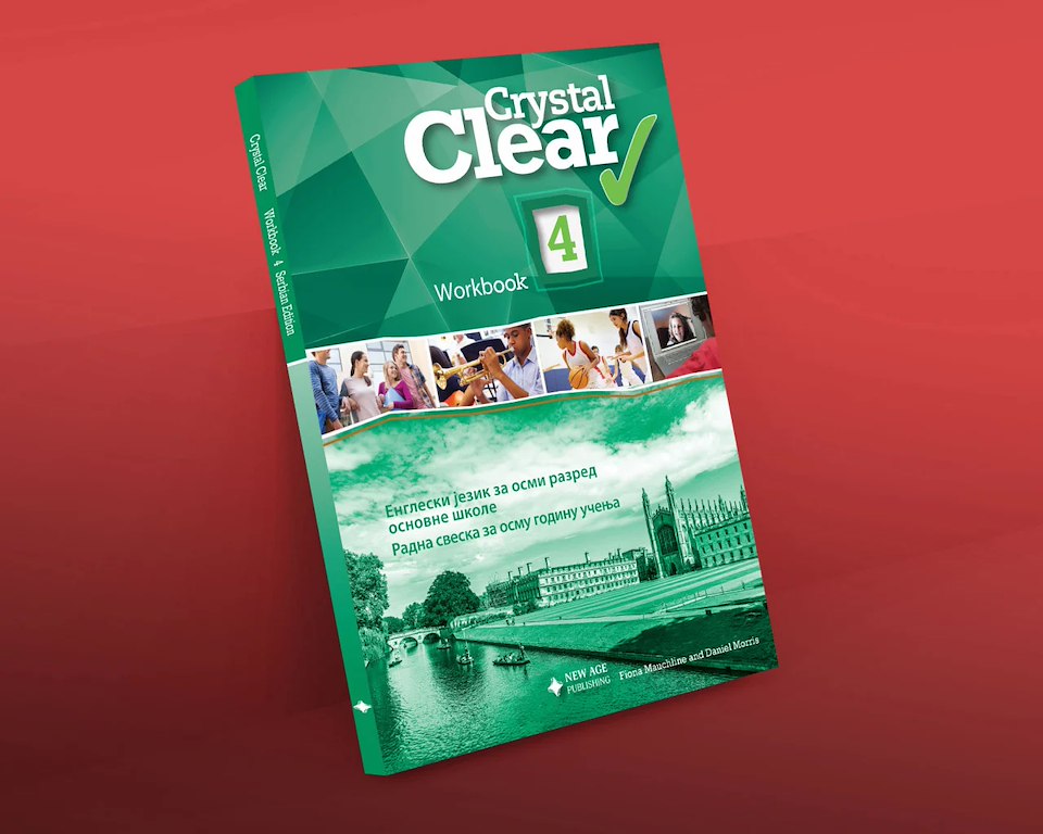 Crystal Clear 4 - radna sveska iz engleskog jezika - New Age Publishing