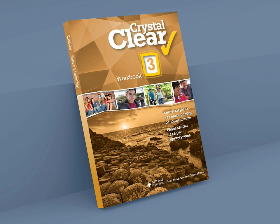 Crystal Clear 3 - radna sveska iz engleskog jezika - New Age Publishing