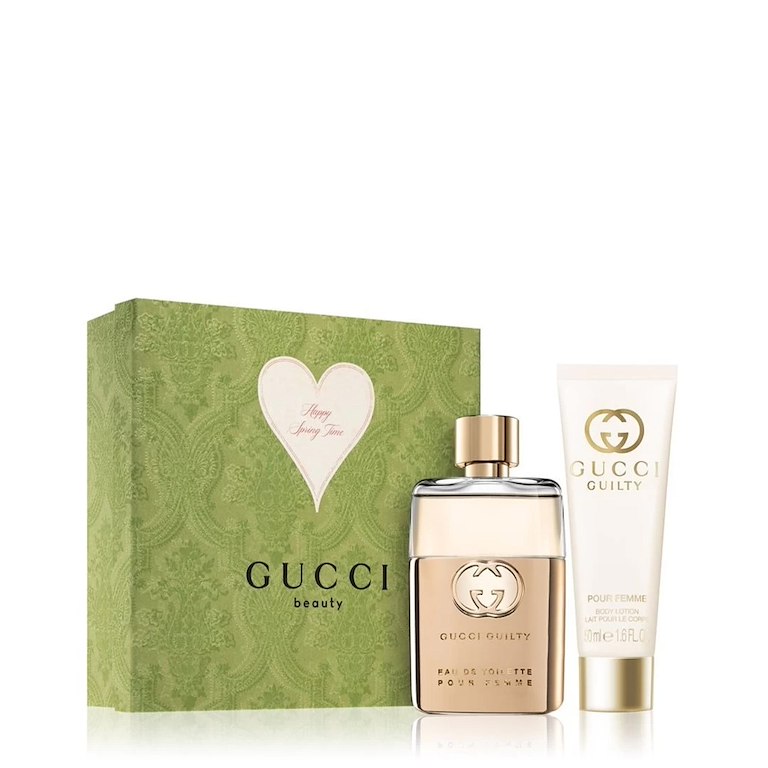 GUCCI GUILTY SET(EDT 50ML+BODY LOSION 50ML)164238