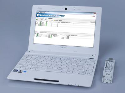 Netbook sa Wireless kontrol programom SW i Koordinator