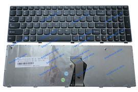 Tastatura za laptop Lenovo G570/G575 crna