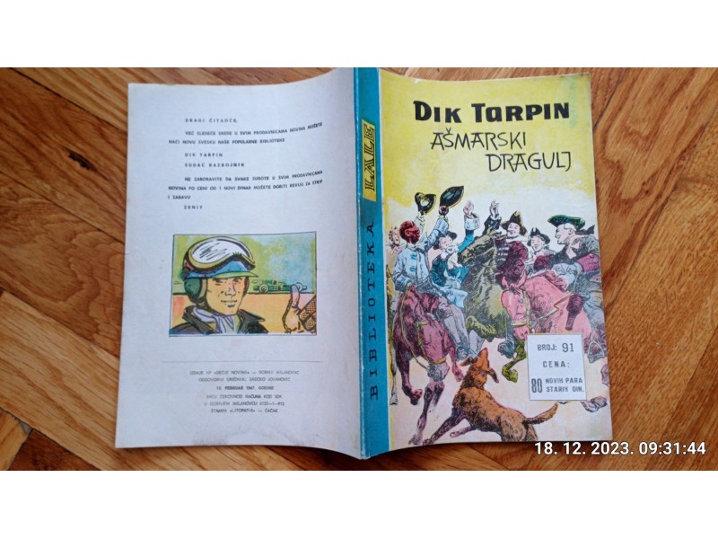 LALE BROJ 91, DIK TARPIN