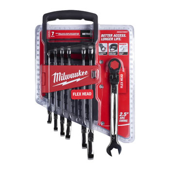 Milwaukee set kombinovanih brzih zglobnih ključeva “Max Bite” 7/1 4932478557