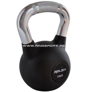 Kettlebell 10kg hromirani - RX KETT-10HR