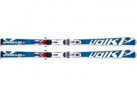 TEST SKIJE VOLKL RACETIGER SW SL BLUE + VEZ RMTN 12 black-white-red 2012