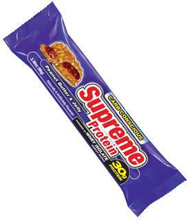 Čokoladne proteinske štanglice - Supreme Carb Conscious Bar Peanut Butter&Jelly / 96 g