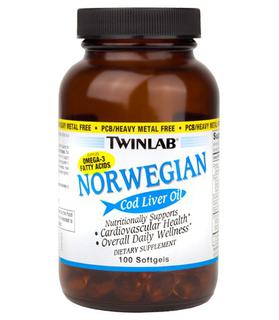 Esencijalne masne kiseline Norwegian Cod Liver Oil / 100 gelkapsula