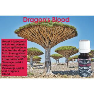 Dragon's Blood - redak i cudotvorni eliksir koji odmah nakon nanosenja na licu formira drugu kozu i omogucava ne samo negu nego i trenutni face lift! Smatra se najboljom prirodnom alternativom ves...