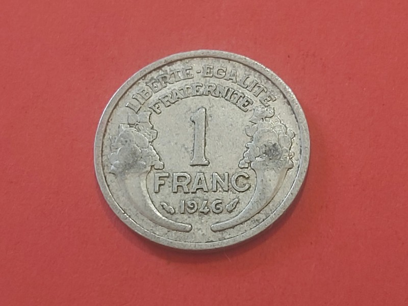 Francuska - 1 franc 1946 god