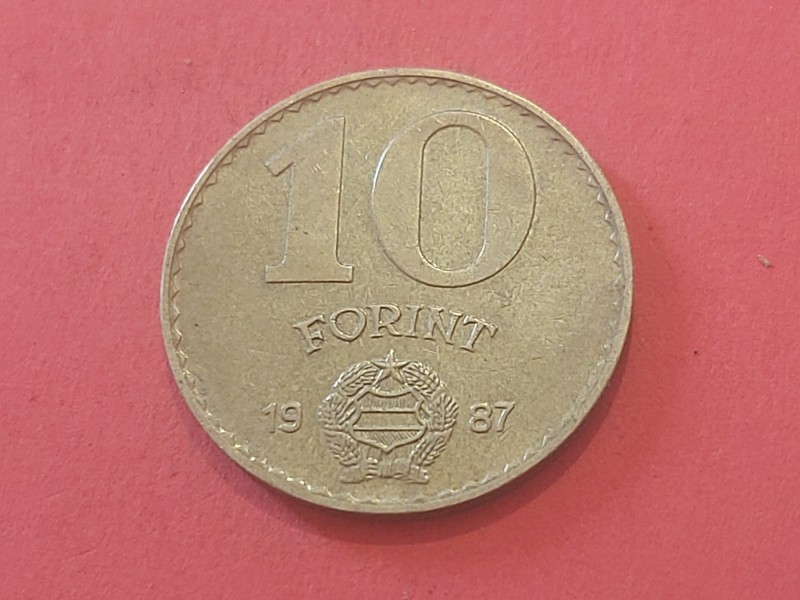 Mađarska - 10 forint 1987 god