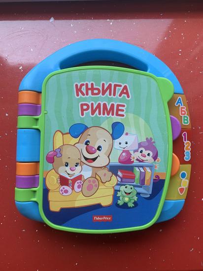 FISHER PRICE igračka za bebe Knjiga Rime