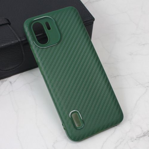 Futrola - maska Carbon Stripe za Xiaomi Redmi A1 zelena