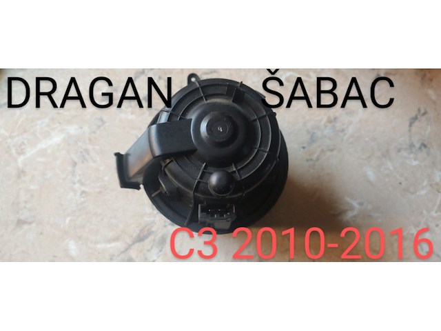 CITROEN C3 ventilator kabine 2010-2013