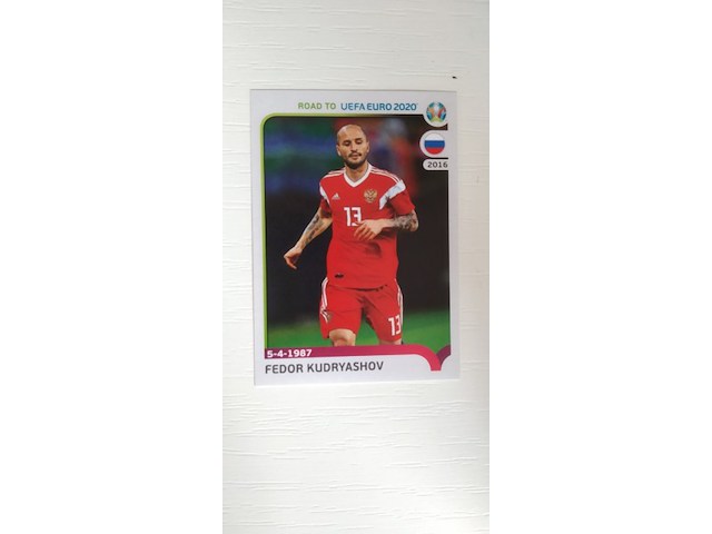 Panini Road to Euro 2020 broj 278