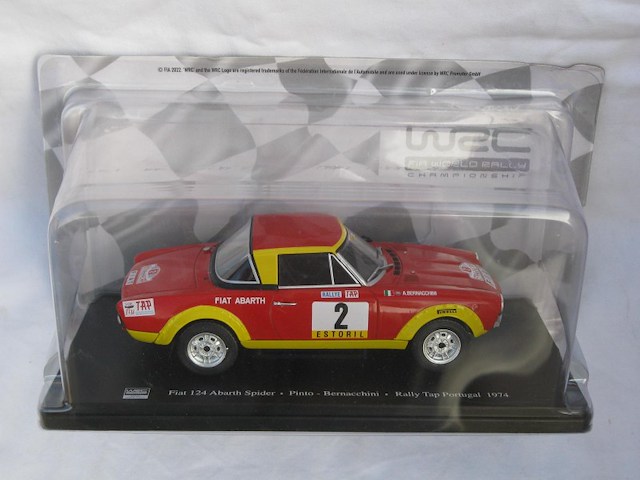 1:24 hachette fiat 124 spider