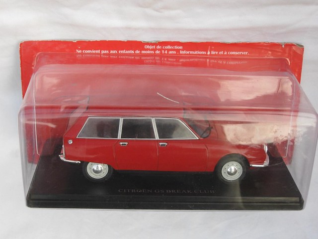 1:24 hachette citroen GS break