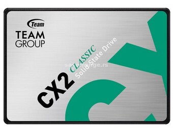 TeamGroup 2.5 256GB SSD SATA3 CX2 7mm 520/430 MB/s T253X6256G0C101