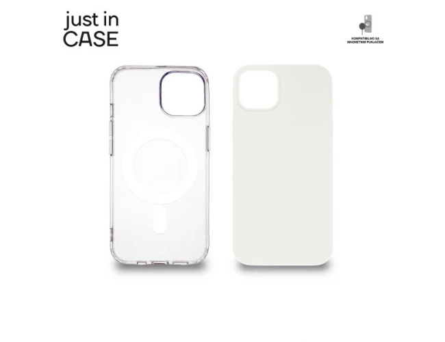 Just In Case MAGPL108WH 2u1 Extra case MAG MIX PLUS paket maski BELI za iPhone 14