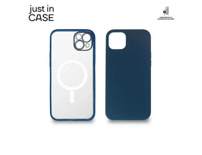 Just In Case MAGPL109BL 2u1 Extra case MAG MIX PLUS paket maski PLAVI za iPhone 14 Plus