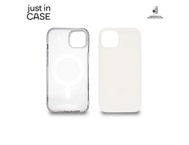 Just In Case MAGPL104WH 2u1 Extra case MAG MIX PLUS paket maski BELI za iPhone 13