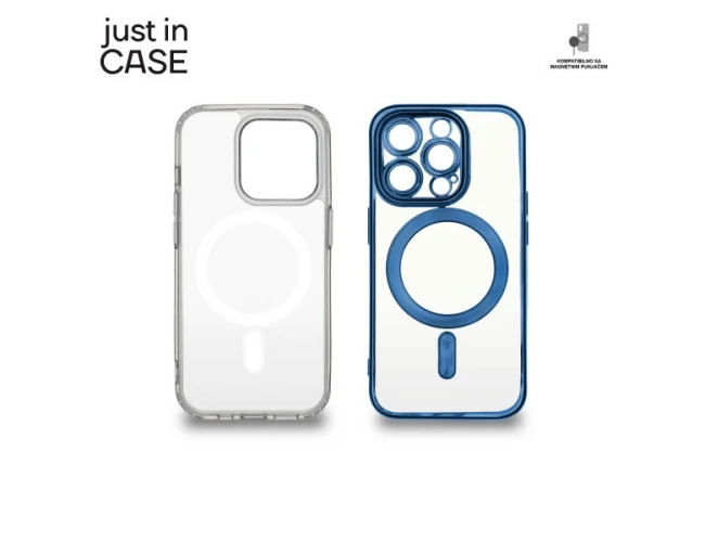 Just In Case MAG113BL 2u1 Extra case MAG MIX paket maski PLAVI za iPhone 15 Pro