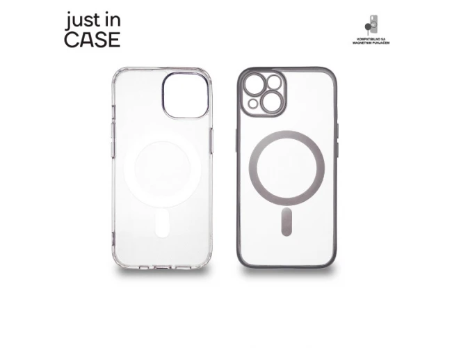 Just In Case MAG108SL 2u1 Extra case MAG MIX paket maski SREBRNI za iPhone 14