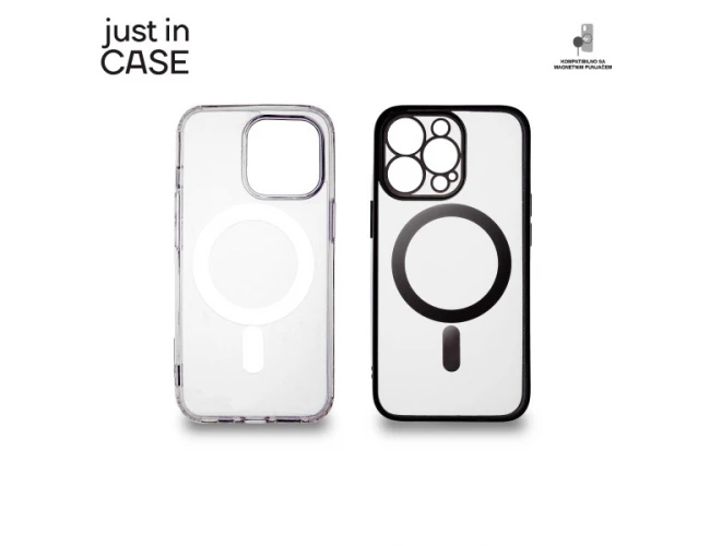 Just In Case MAG106BK 2u1 Extra case MAG MIX paket maski CRNI za iPhone 13 Pro