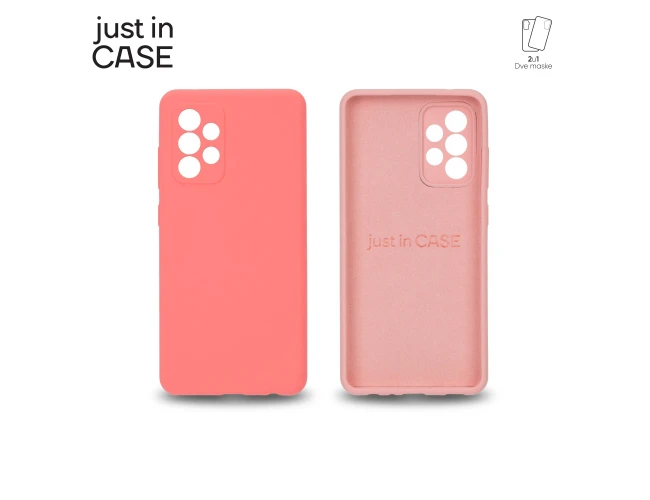 Just In Case MIXPL203PK 2u1 Extra case MIX PLUS paket maski PINK za Galaxy A52s 5G