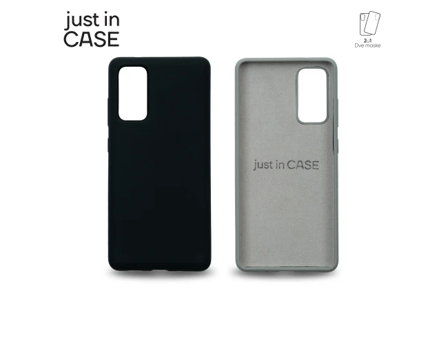 Just In Case MIXPL204BK 2u1 Extra case MIX PLUS paket maski CRNI za Galaxy S20FE