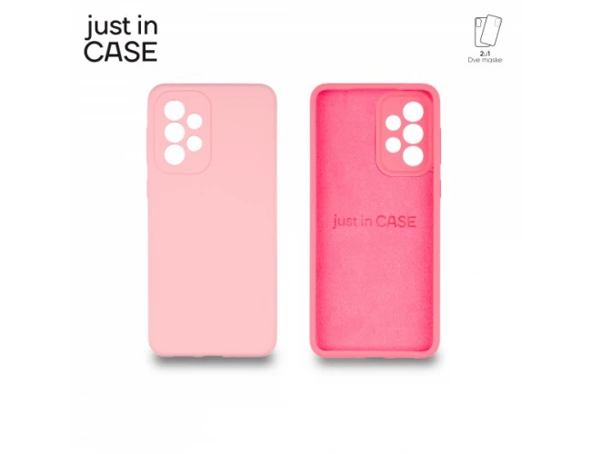 Just In Case MIXPL209PK 2u1 Extra case MIX PLUS paket maski PINK za Galaxy A33 5G